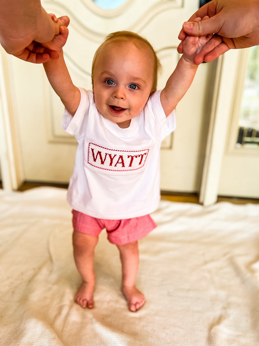 PERSONALIZED JACOB TEE/SHORT SET PRE-ORDER – Shop Teeta